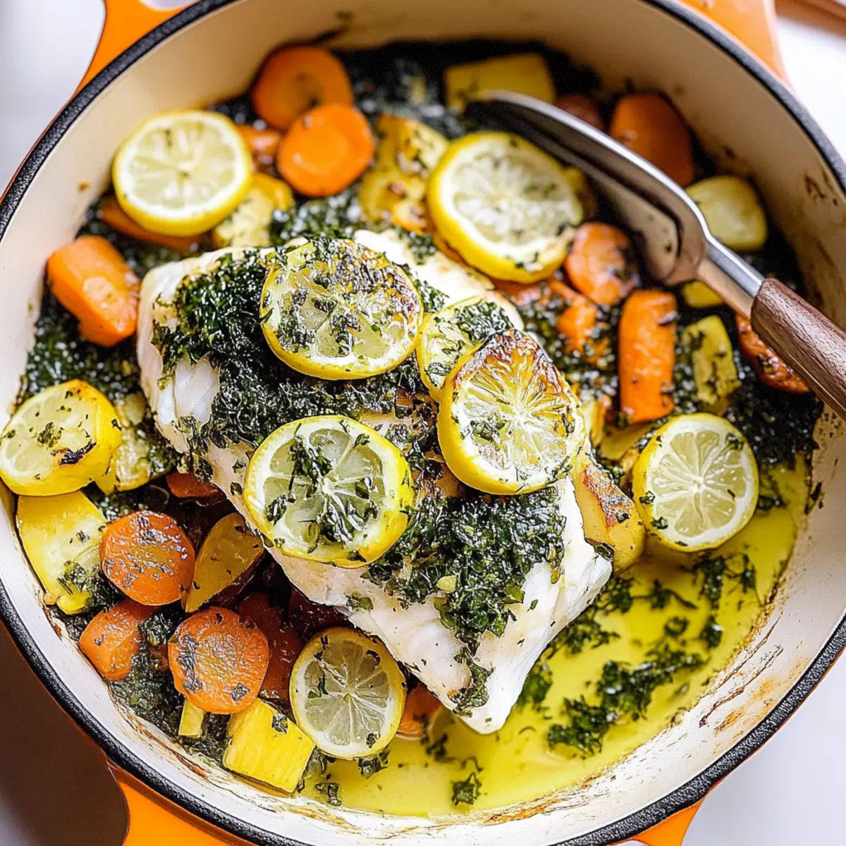 Savory Baked Cod with Herb Butter & Veggies for Cozy Nights - Sally Savors