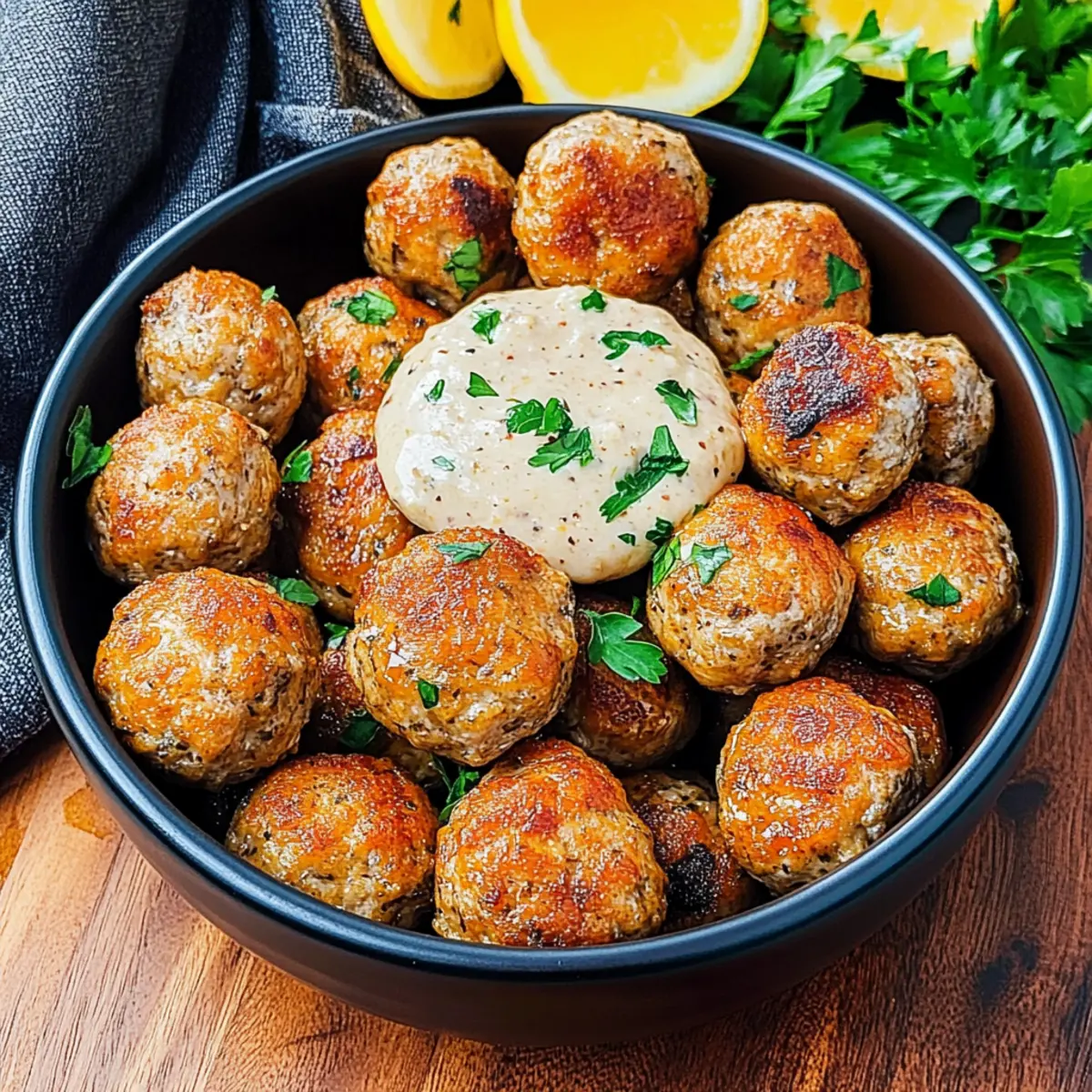 Irresistibly Juicy Ranch Chicken Meatballs for Family Fun - Sally Savors