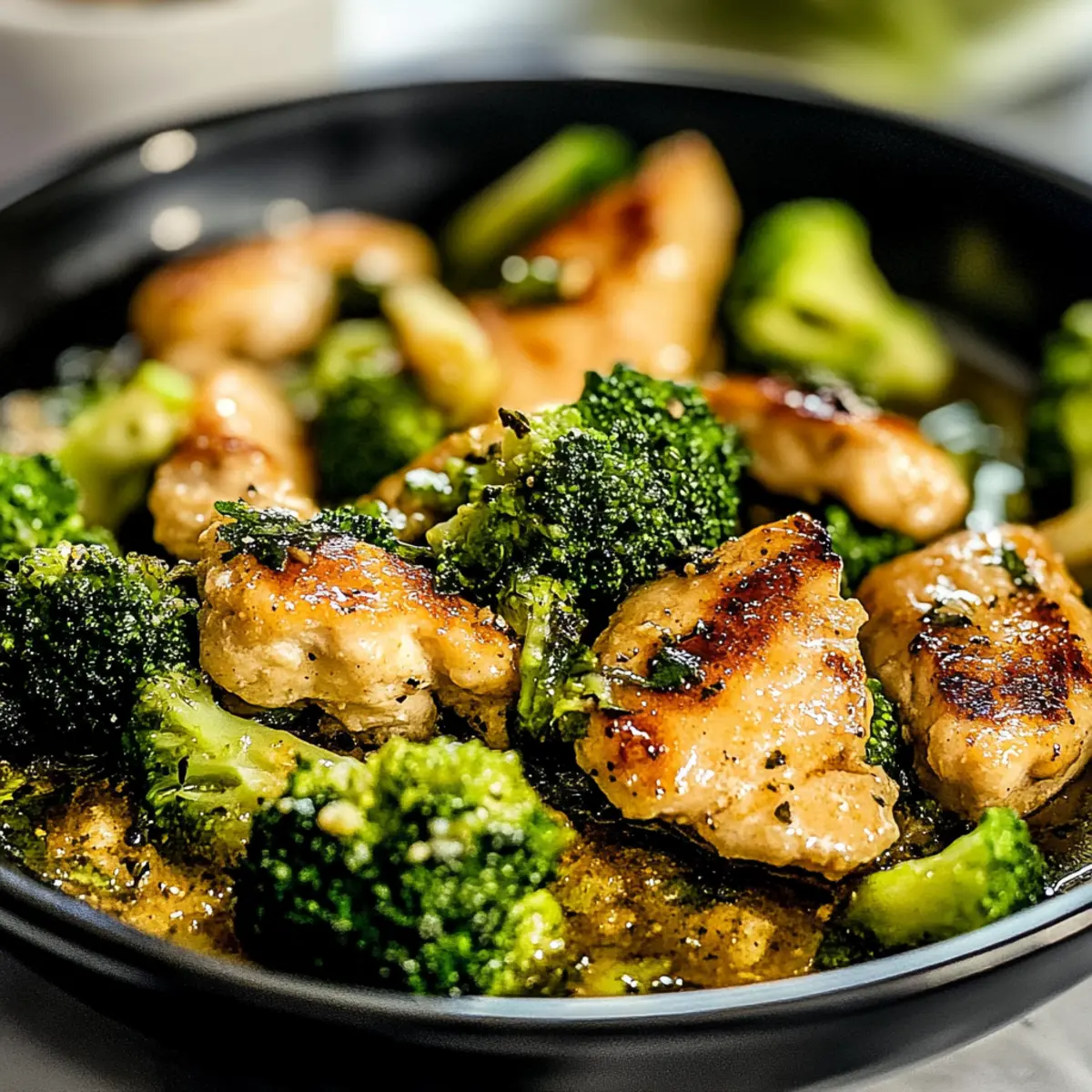 Indulge in Garlic Butter Chicken Broccoli for a Quick Feast - Sally Savors