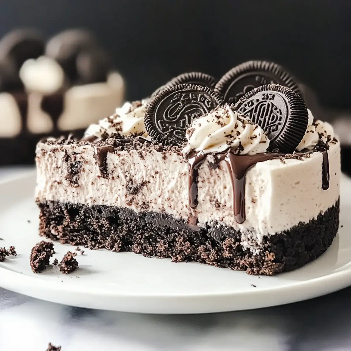 Indulgent No Bake Oreo Cheesecake That Will Wow Your Taste Buds - Sally ...