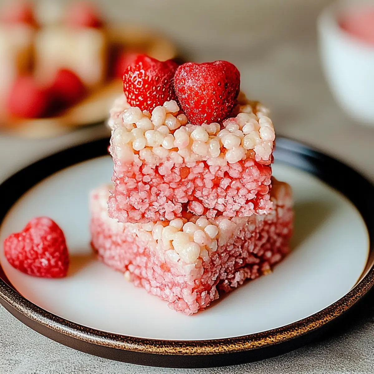 Irresistibly Fun Pink Rice Krispie Treats to Brighten Your Day - Sally ...